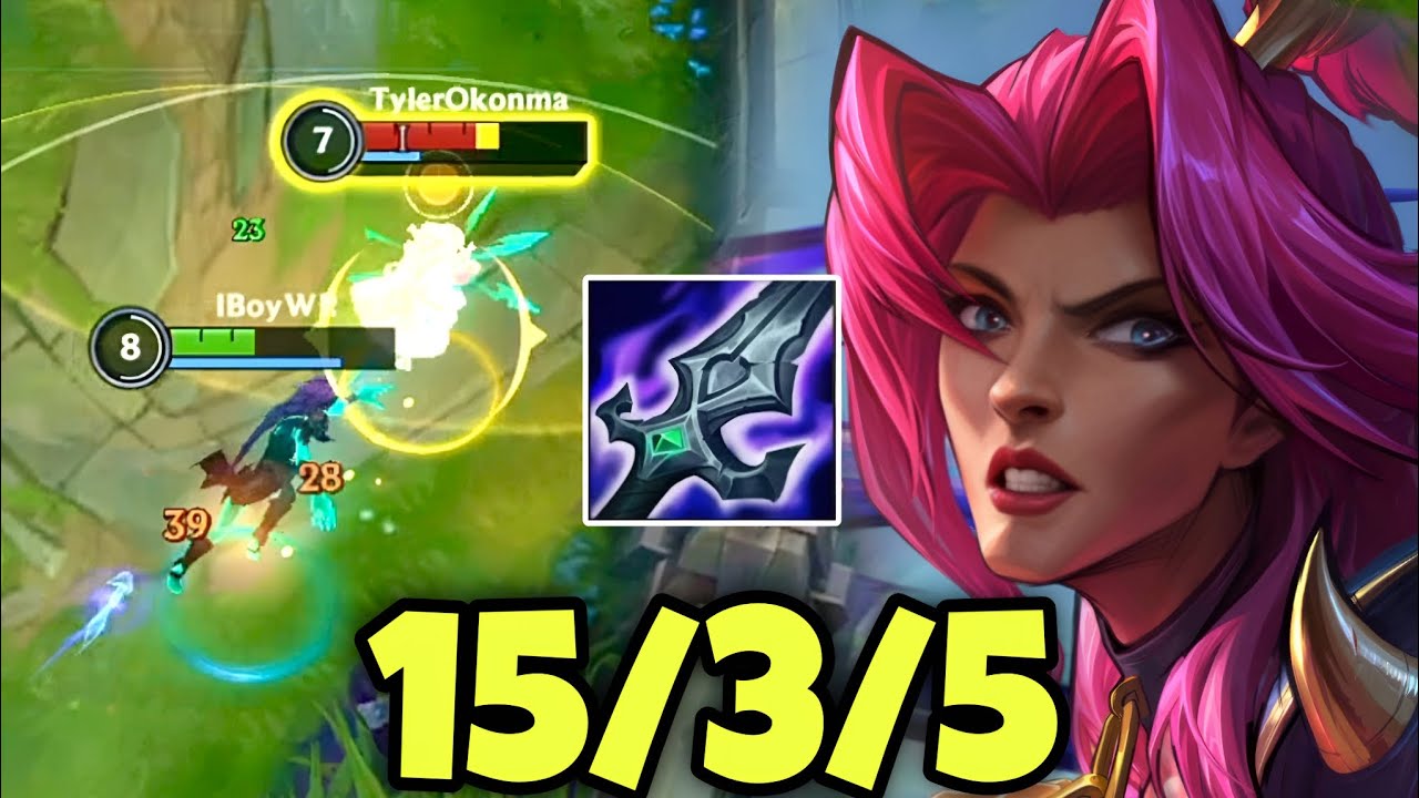 WILD RIFT ADC // THIS KALISTA CAREY 1V9 WITH THIS BUILD AND RUNES IN ...