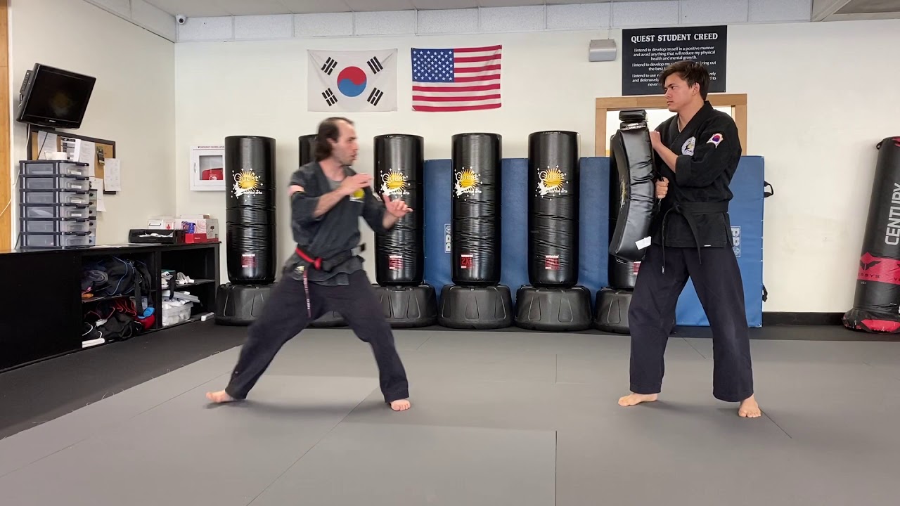 Advanced Back Kick Progression - YouTube