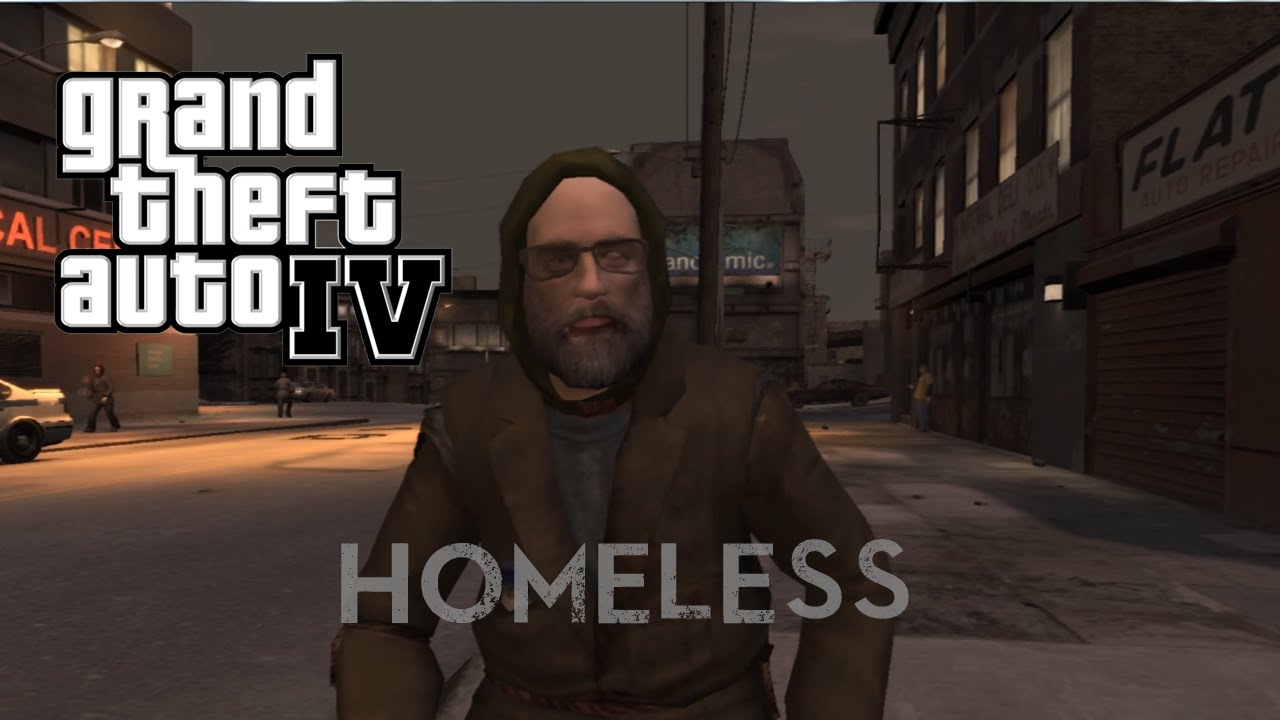 GTA IV Clip: Homeless HD - YouTube