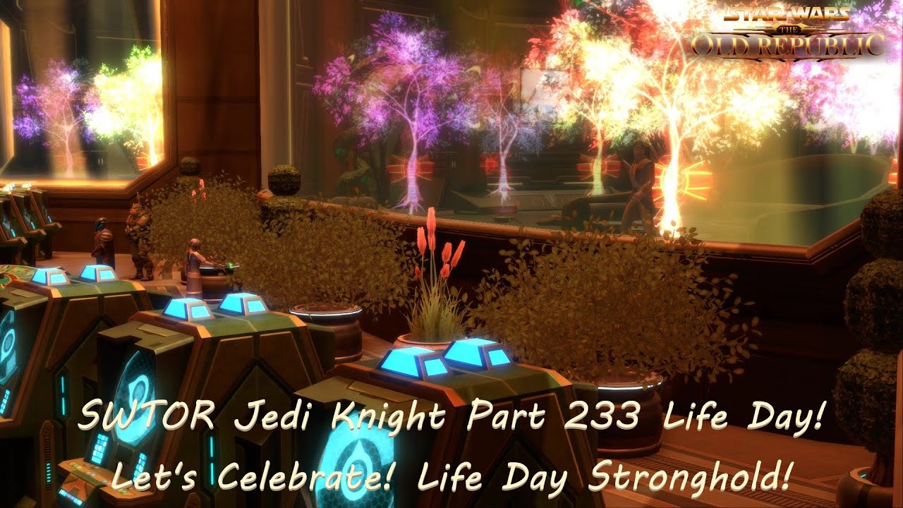 SWTOR Jedi Knight Part 233 Life Day! Let's Celebrate! Life Day ...
