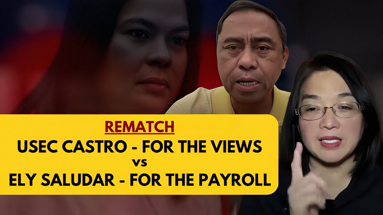 USEC Castro vs Ely Saludar | REMATCH | FOR THE VIEWS vs FOR THE PAYROLL ...