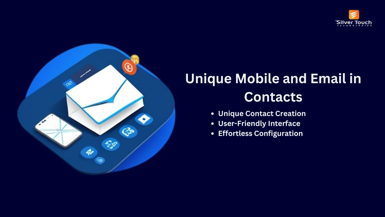 Unique Mobile Number & Email Address in Contact Creation | Odoo ...