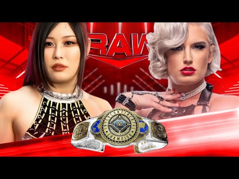 WWE 2K24-RAW-Toni Storm vs Iyo Sky-Women’s Intercontinental ...