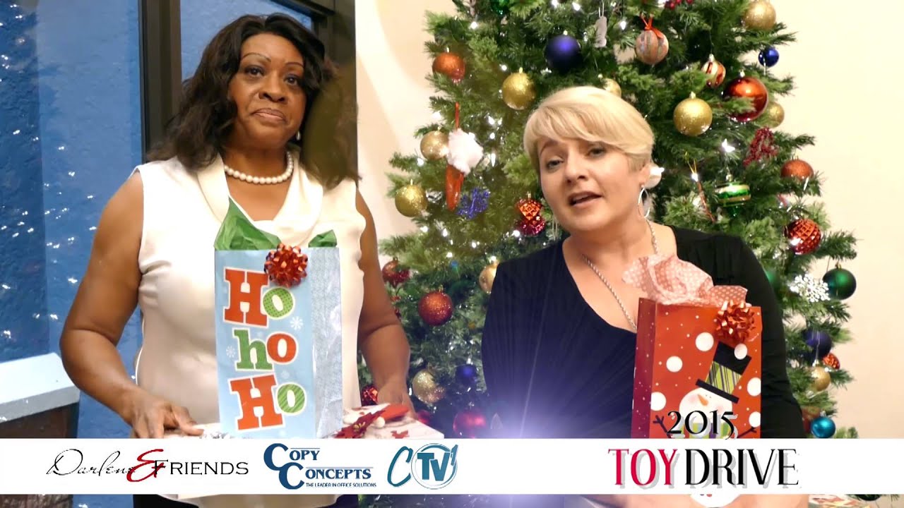 Darlene & Friends 2015 Toy Drive with Copy Concepts & CTV - YouTube