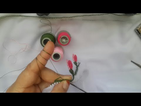 500-🙈Tekerlek motifli iğneden çevirme şahane tığ oyası modelleri tığ oyası örnekleri yapımı