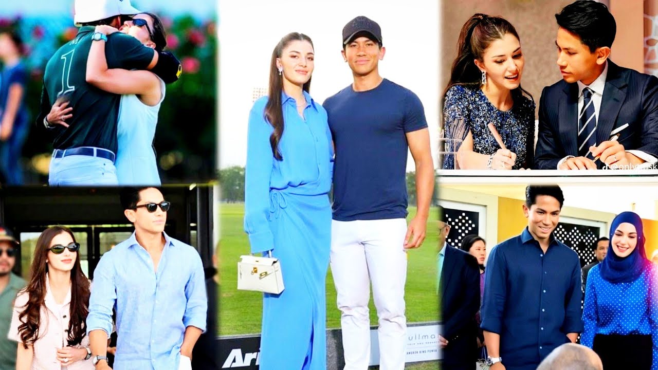 Prince Abdul Mateen of Brunie With Wife Anisha Roshna Romantic Couple ...