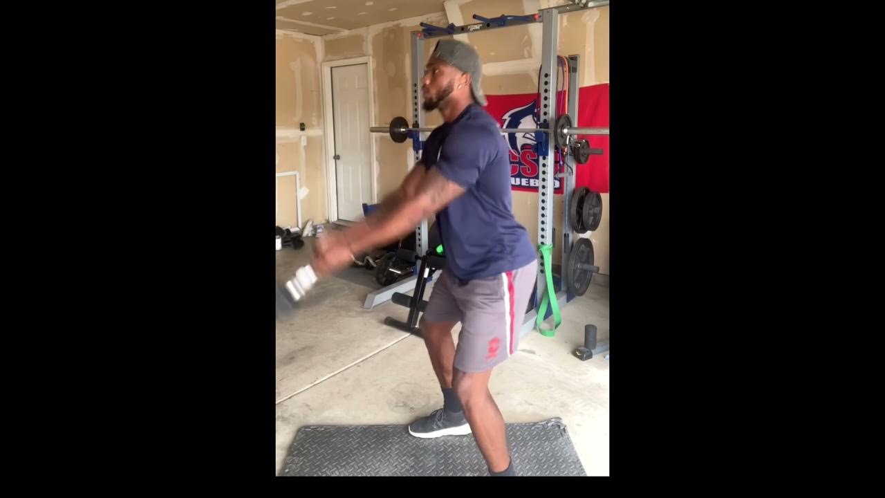 Dumbbell Swings Youtube