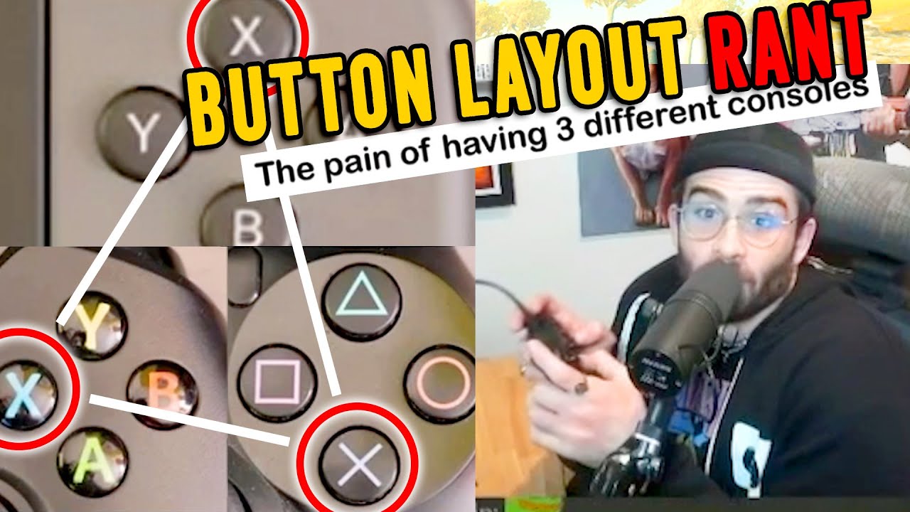 Hasan relives his CRAZY SLAVE RANT about GAME CONTROLLER Button Layouts - YouTube
