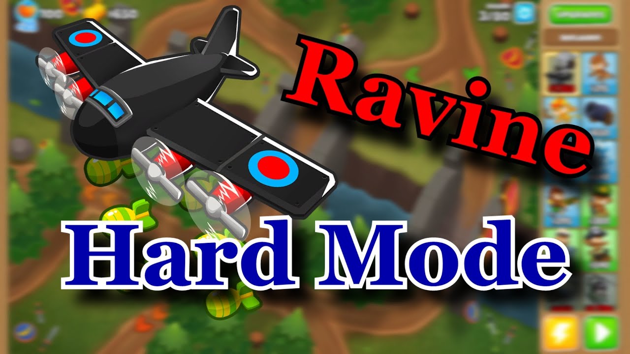 BTD6 Ravine - Hard Mode (Minimum Monkey Knowledge) Guide / Tutorial ...