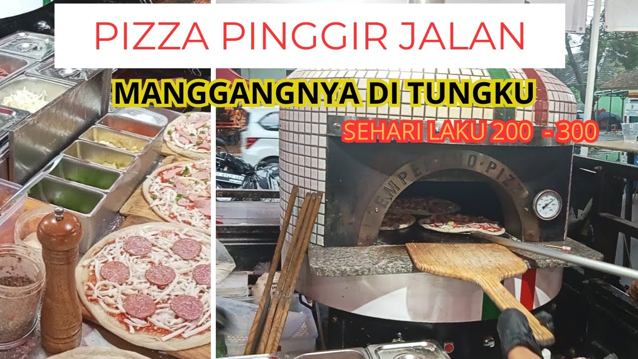 EMPERANO PIZZA | PIZZA PINGGIR JALAN RASA KAFE - YouTube