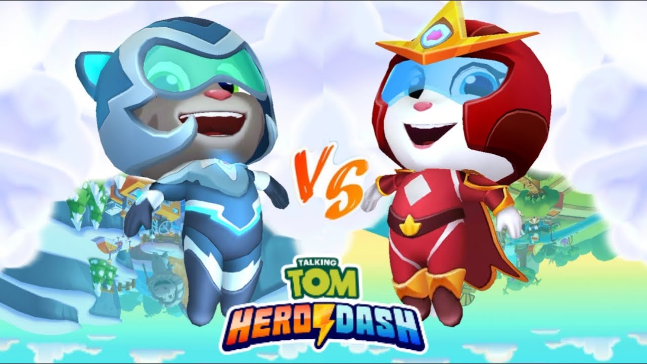 Talking Tom And Angela Game - Talking Tom Hero Dash Gameplay Android ...