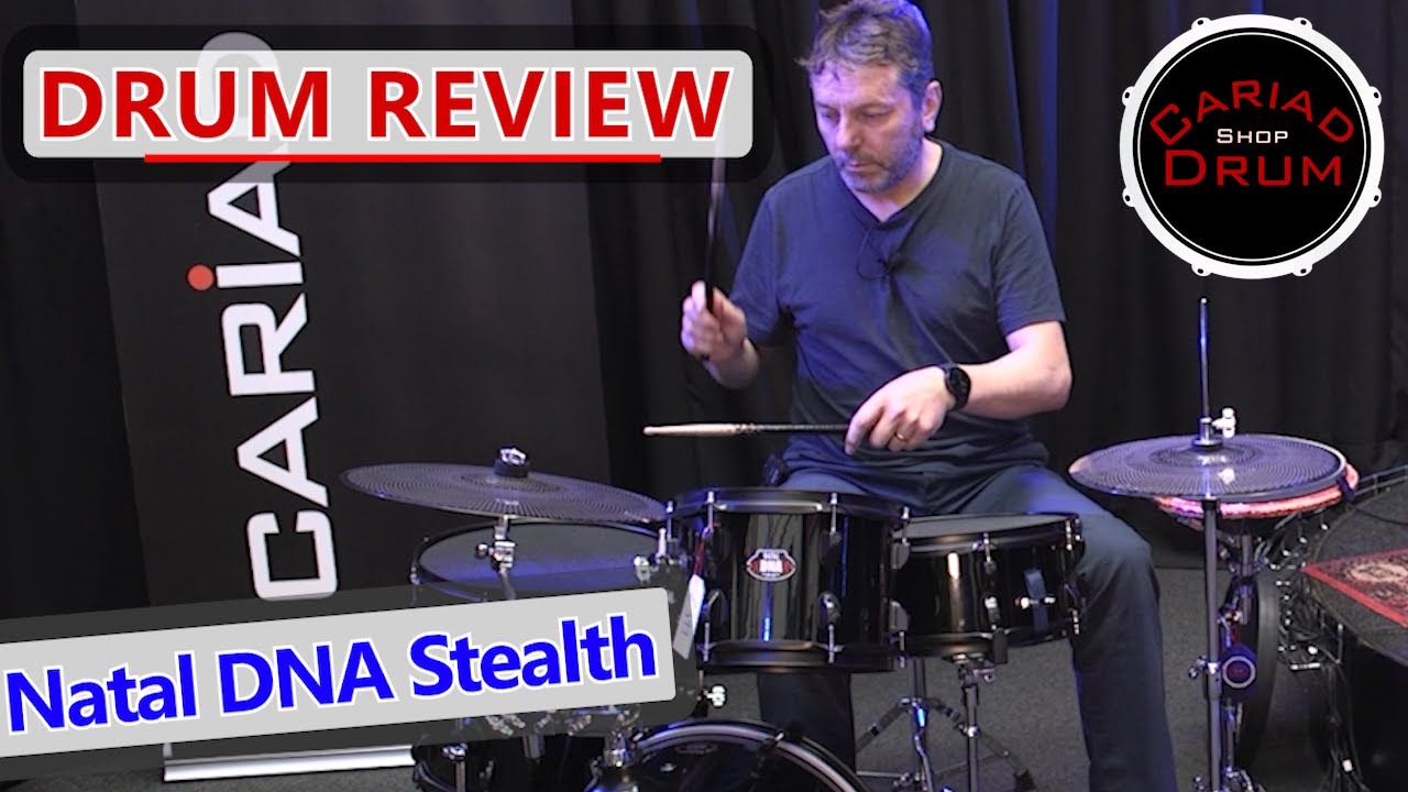 Natal DNA Stealth Low Volume Kit - Drum Review - YouTube