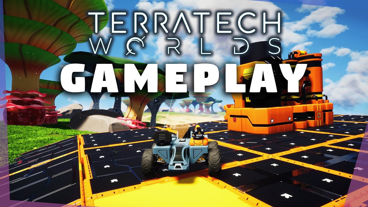 More Base Building Building Gameplay in TERRATECH WORLDS - YouTube