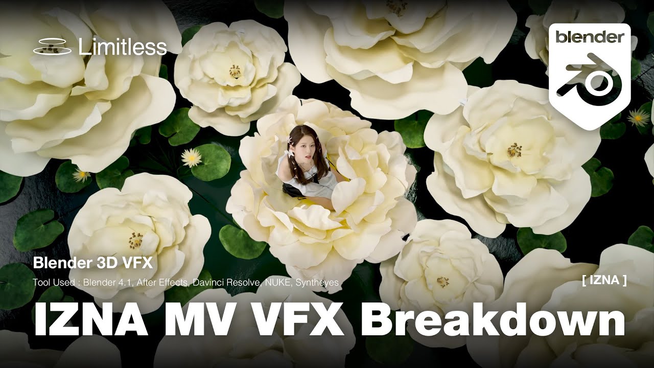 [ Blender 3D VFX ] - IZNA MV VFX Breakdown [ IZNA ] - YouTube