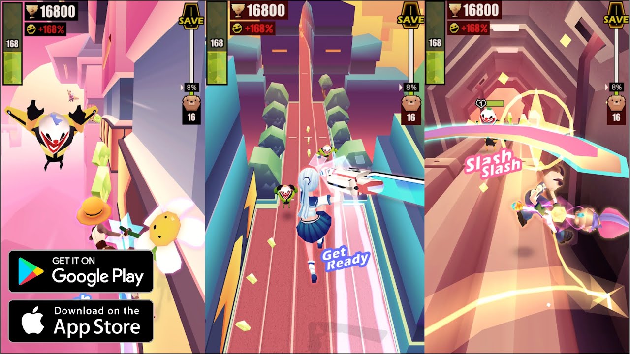 Slash & Girl - Endless Run Gameplay Android | New Latest Game 2020 ...