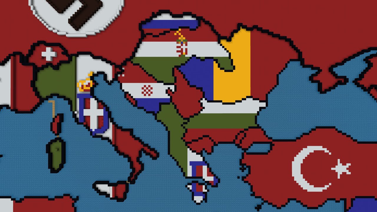 How to build south-east europe in minecraft - YouTube