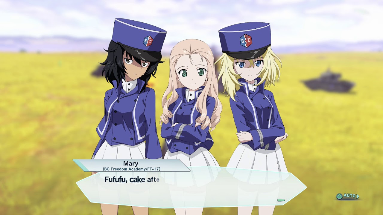 Girls Und Panzer: Dream Tank Match DX - BC Freedom Storyline - YouTube