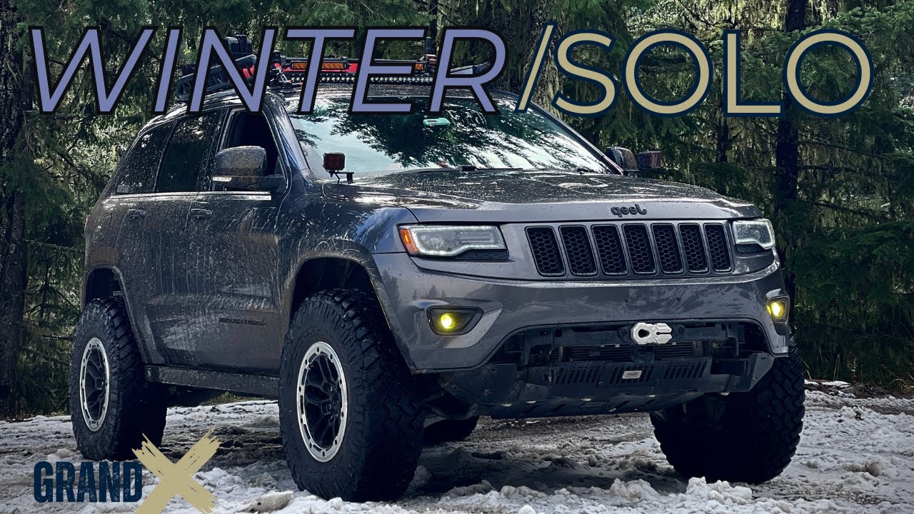 Solo Grand Cherokee Winter Adventure - YouTube