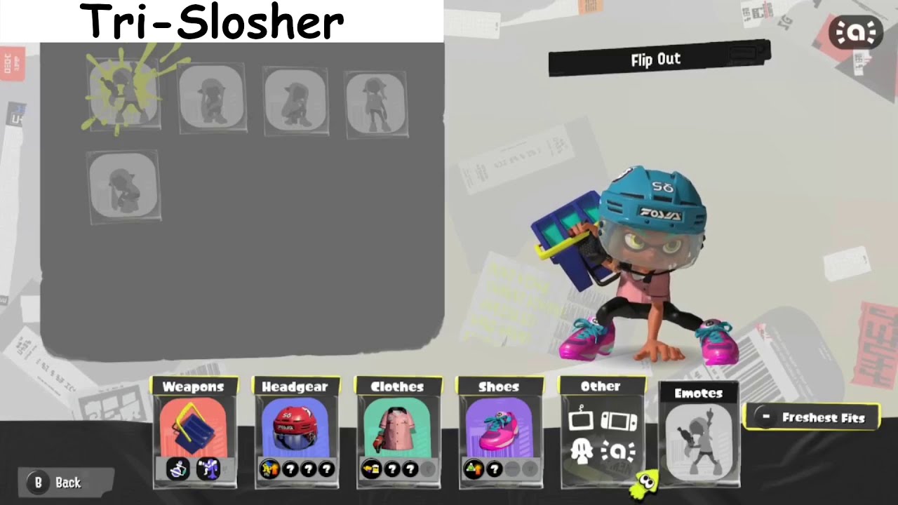 Splatoon 3 Weapon Fun Tri-Slosher - YouTube