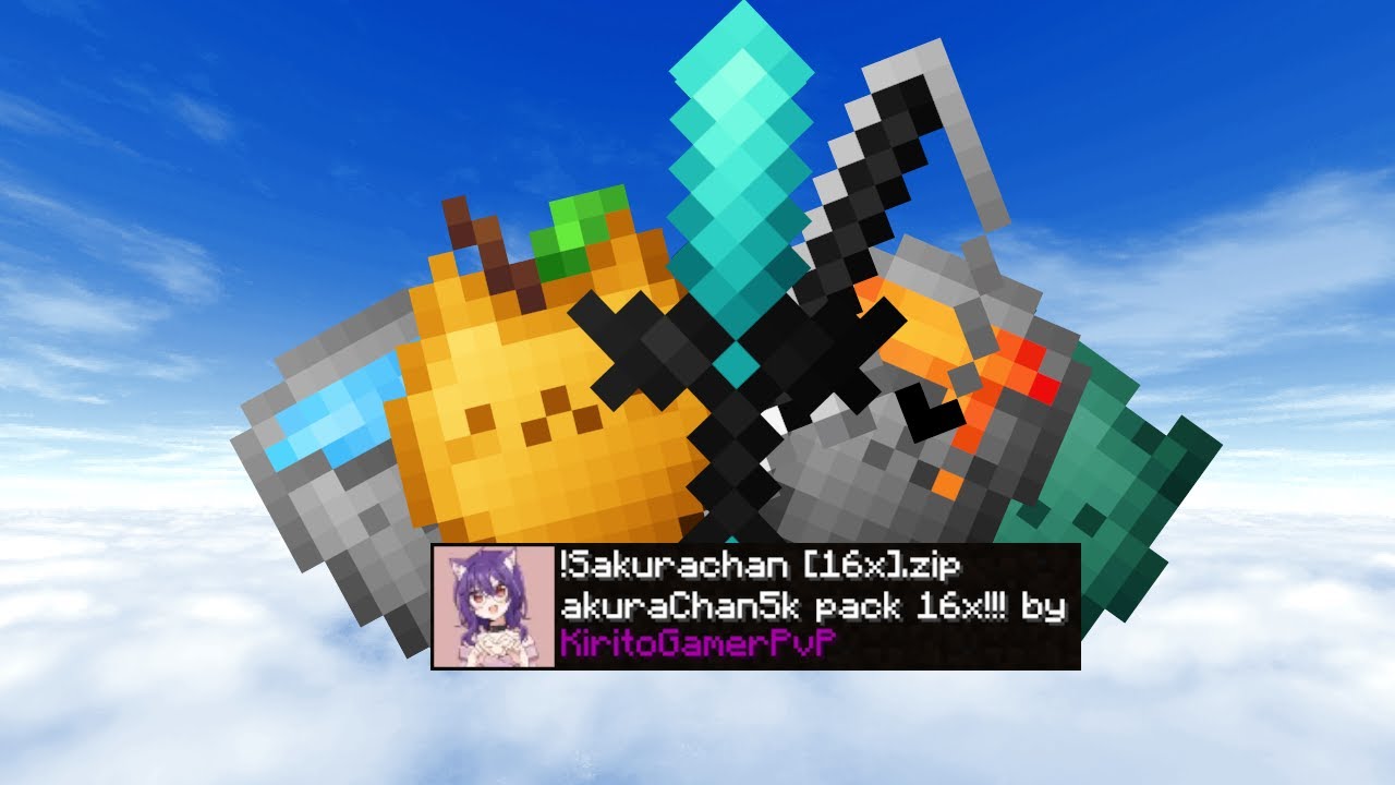 TEXTURE PACK Sakura1416 5kSUBS BEDWARS PVP - UNIVERSOCRAFT(Anime ...