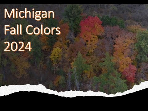 Michigan Fall Colors 2024 - YouTube