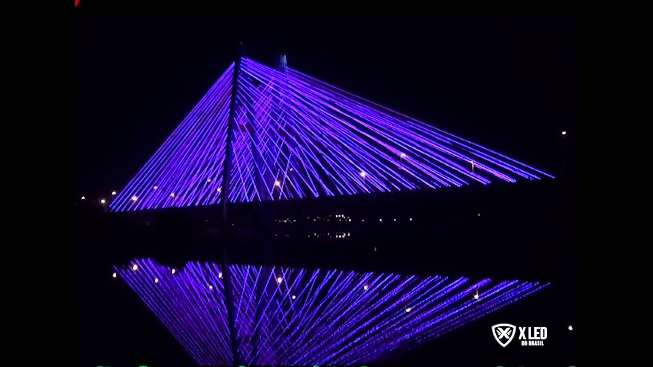 Iluminação X LED do Brasil Orion do Brasil - Ponte do Danshan - YouTube