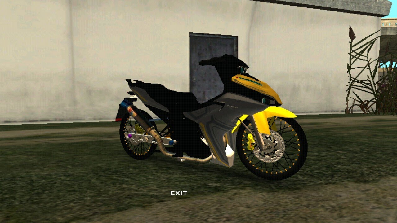 SHARE MOD Y16 KUNING ALA² THAILOOK😂|GTA SA MOD MALAYSIA - YouTube