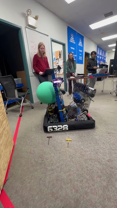 FRC6328 2025 Algae Ground Pickup Test #frc #reefscape - YouTube