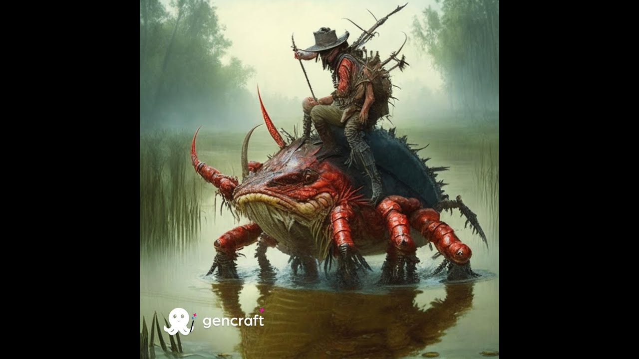 CRAWZILLA - An AI Generated Cajun Story - YouTube