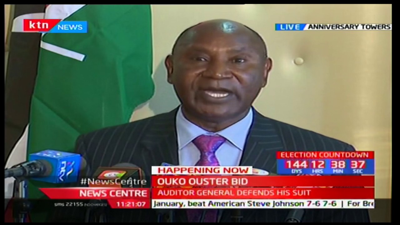 Edward Ouko alleges the accuser is acting on someone else's capacity ...