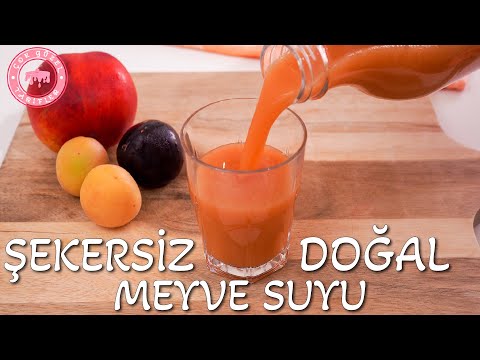Karışık Meyve Suyu Nasıl Yapılır ✅ Ev Yapımı Konserve, Konsantre Meyve Suyu | Kayısı, Şeftali, Erik