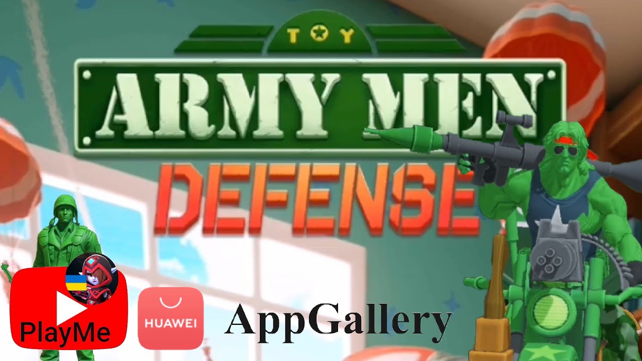 ARMY MEN DEFENSE Gameplay & Quick Look with AppGallery Italy ...