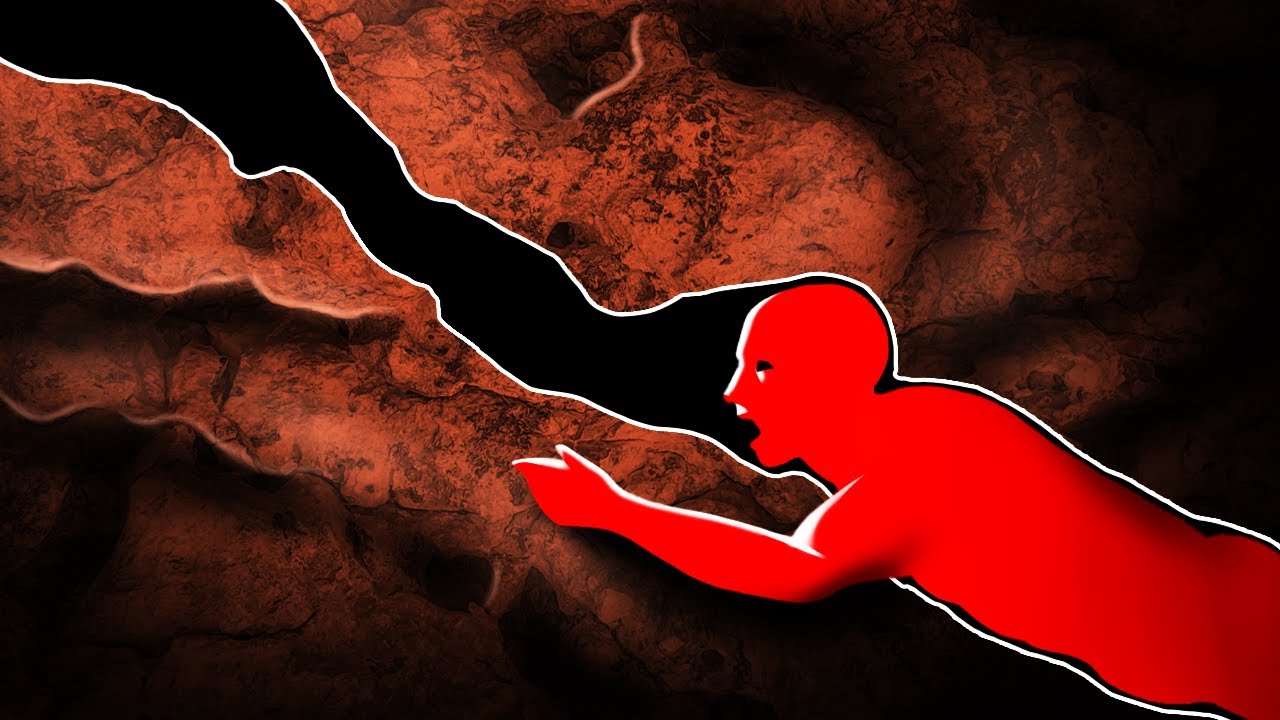 Trapped in a Death Squeeze | Caving Gone Horribly Wrong - YouTube