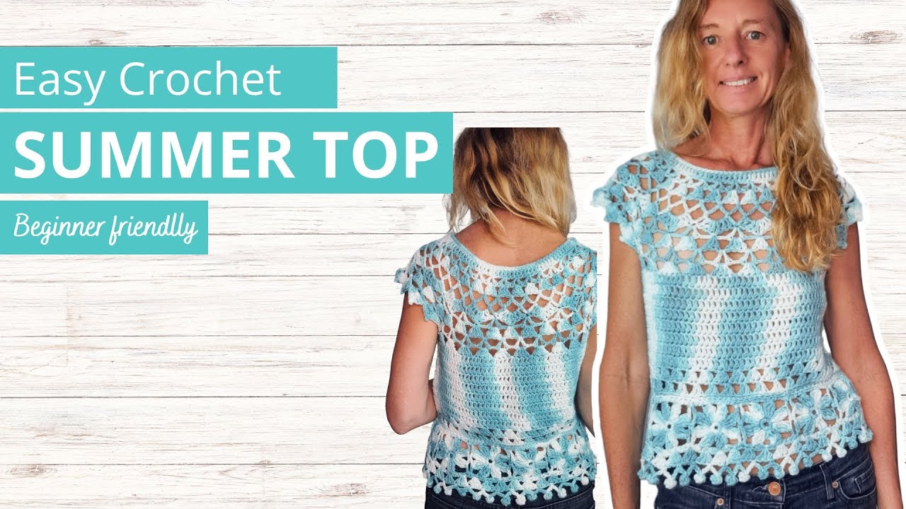AMAZING CROCHET technique to make FAST crochet tops! - YouTube