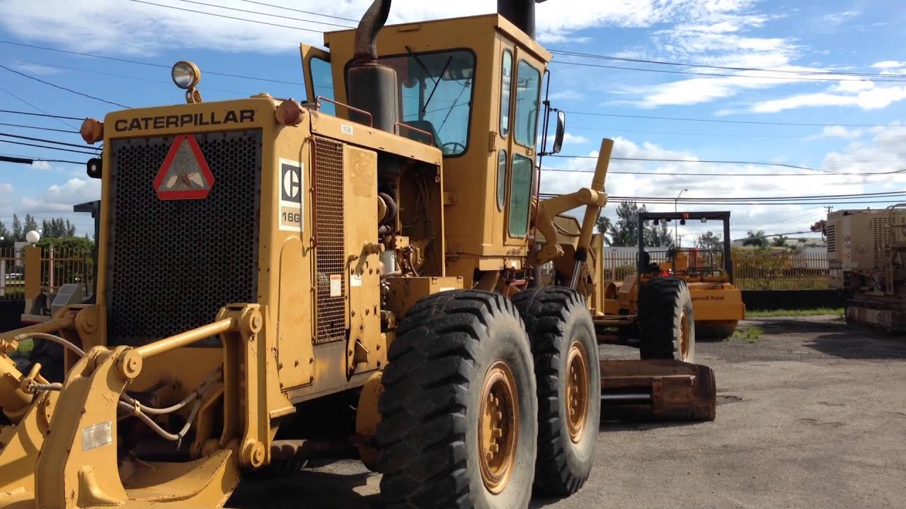 CATERPILLAR 16G ( FOR SALE ) - YouTube