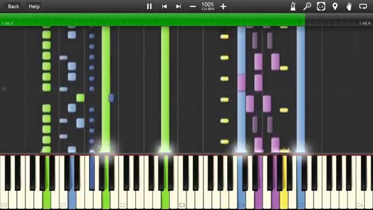 The Colossus - Castlevania: Order of Ecclesia [Synthesia] - YouTube