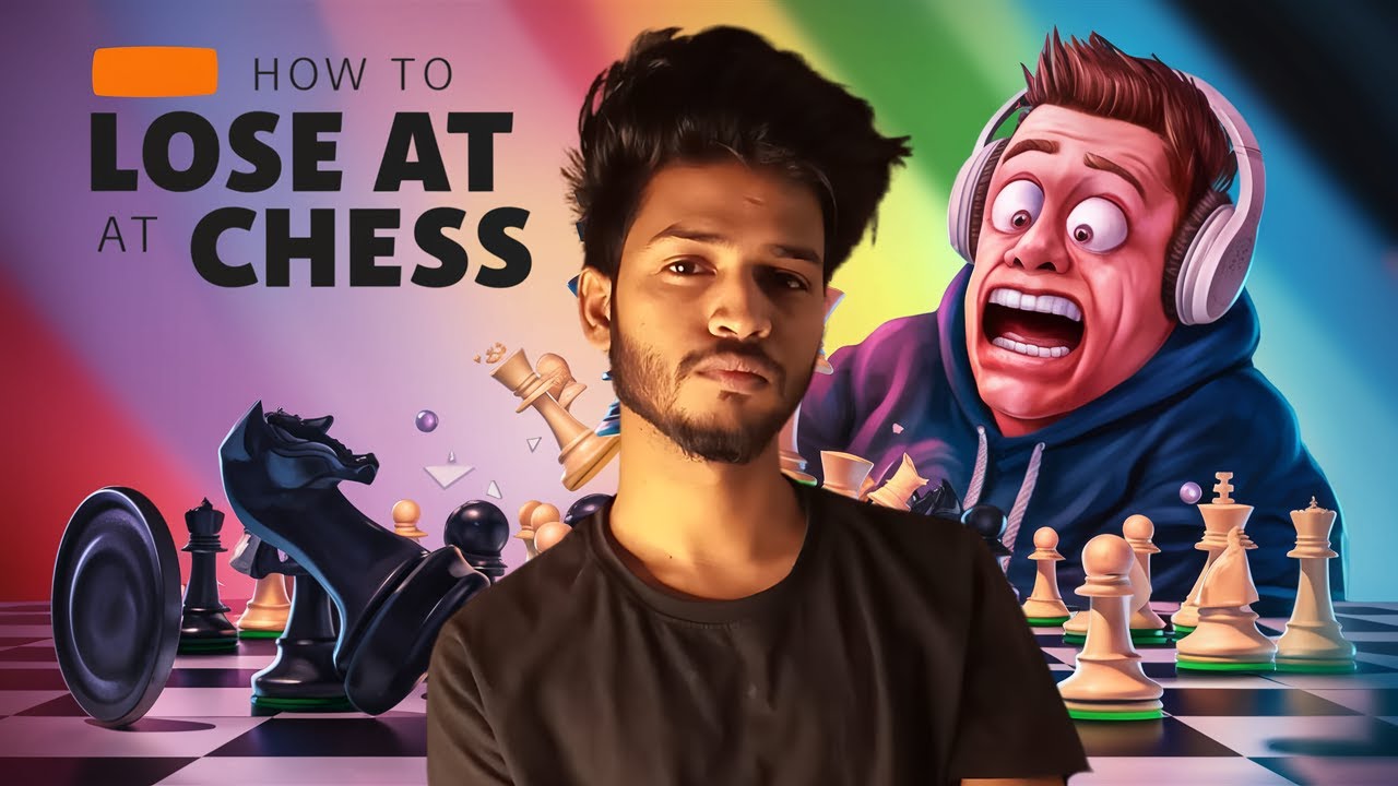How to lose at chess Masterclass by Shiva #chess #chesslivestream - YouTube
