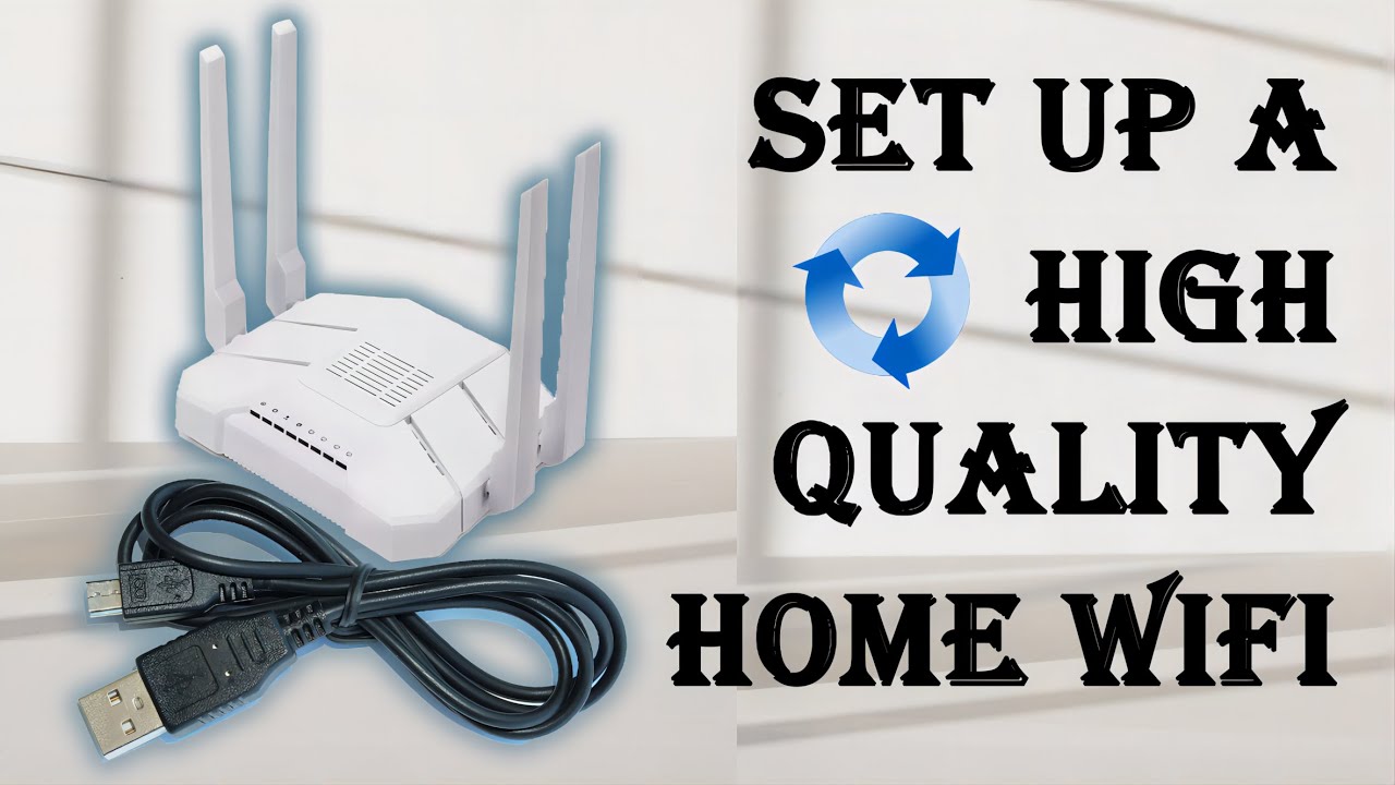 How to set up a high-quality home WIFI？ - YouTube