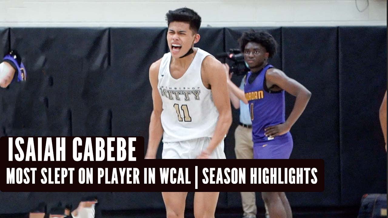 Isaiah Cabebe | Most SLEPT ON Player in the WCAL | Helped Mitty ...