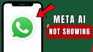 How To Fix Meta Ai Not Showing On Whatsapp Fix Meta Ai Option Not ...