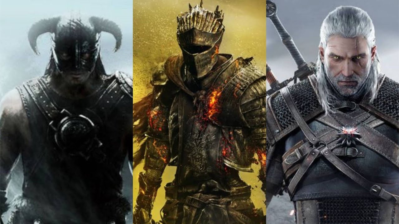 Witcher 3 Vs Dark Souls 3 Vs Skyrim [ RX 560 4GB ] 1080p - YouTube
