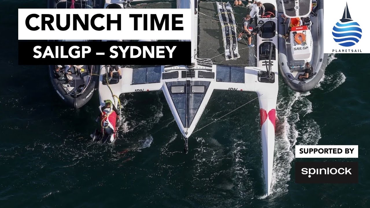 That Crash - SailGP Sydney Day 1 - YouTube