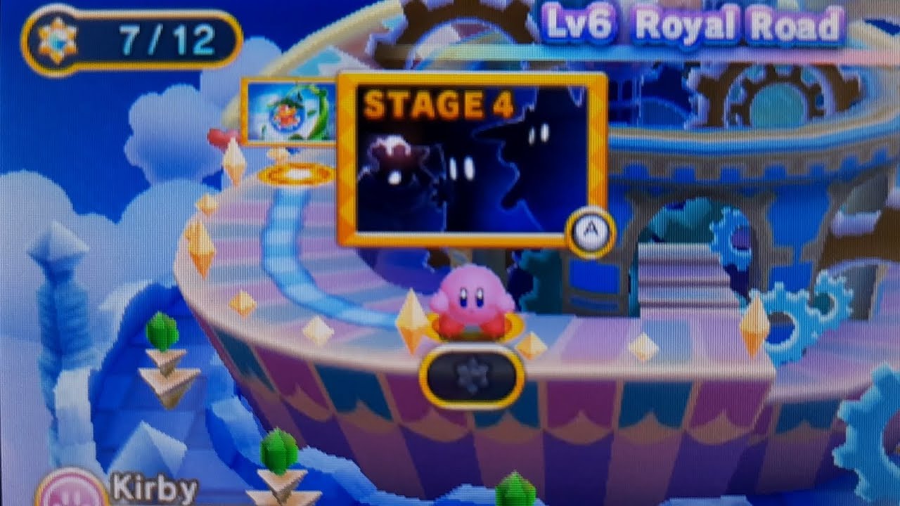 Kirby Triple Deluxe Level 6 Stage 4 - YouTube