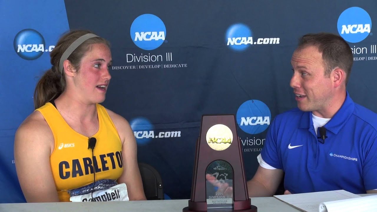 Amelia Campbell (Carleton) - 2014 DIII National Outdoor T&F ...