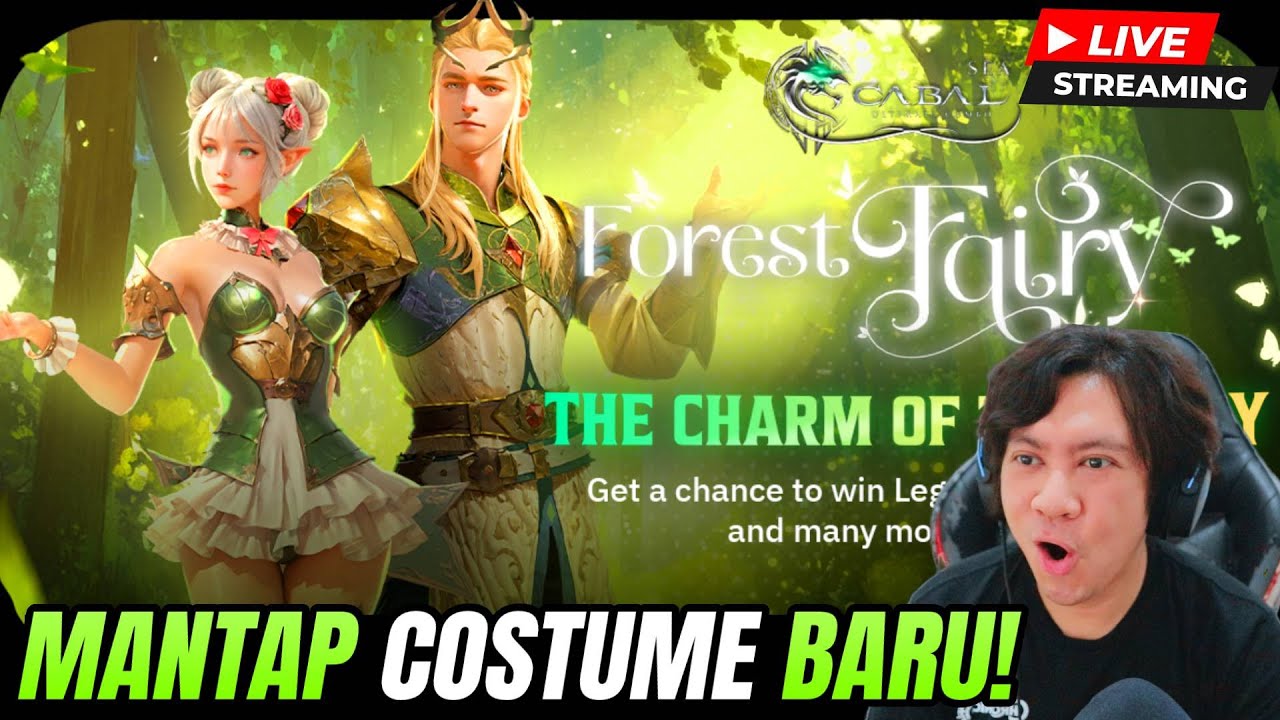 LIVE Wih Ada Costume BAru Forest Fairy! CABAL Ultimate COMBO - YouTube