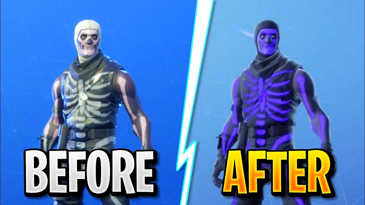 How To "UPGRADE SKULL TROOPER" Skin in Fortnite! (Exclusive FREE PURPLE ...