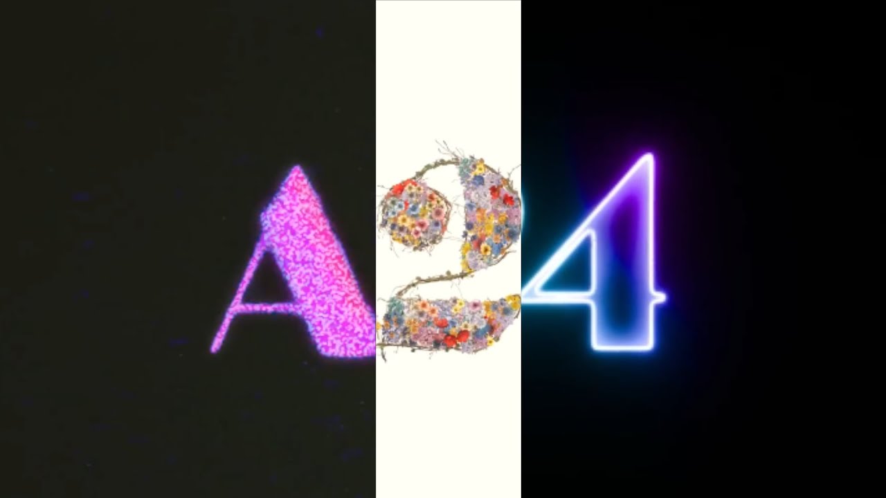 All A24 Trailer Logos (2013 - 2024) - YouTube