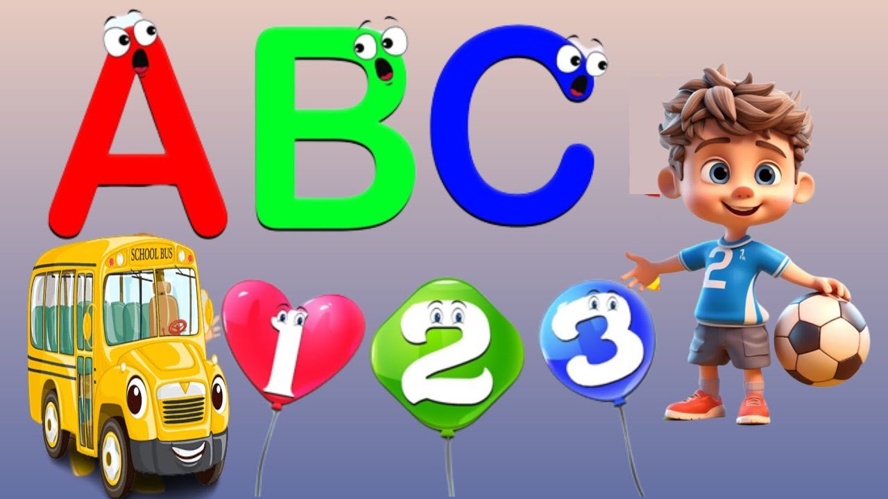 ABC Song | Number Song | ABC and number song | Toddler's Learning with ...