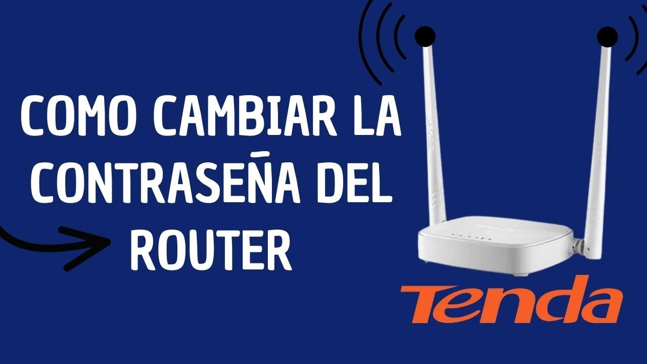COMO CAMBIAR CONTRASEÑA A TU WIFI - YouTube