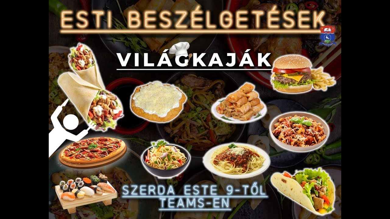 Világkaják - JZsUK Esti Beszélgetések, 2022. január 9. - YouTube